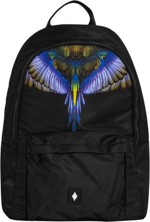Marcelo Burlon Homme, Sacs, Noir, Taille: ONE Size Comaf250109 Backpack
