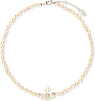 Vivienne Westwood Femme, Accessoires, Beige, Taille: ONE Size Olympia Necklace