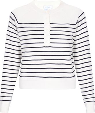 Usha Pullover Frauen Cremewei&szlig;, Marineblau