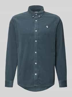 Carhartt Work in Progress Regular Fit Freizeithemd aus Cord mit Button-Down-Kragen