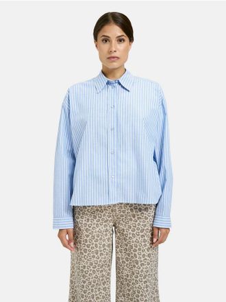 Milano Langarmbluse aus Baumwolle