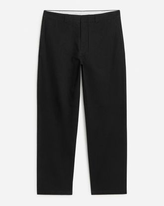 Arket Hose Aus Baumwoll-Twill -Schwarz