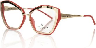Frankie Morello Femme, Accessoires, Multicolore, Taille: ONE Size Lunettes Papillon Rouges