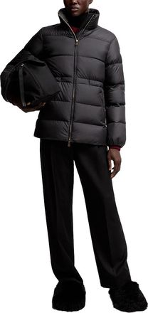 Moncler Brossette Down Jacket - Black