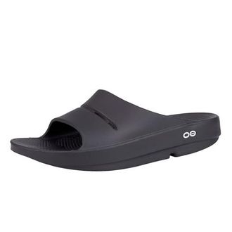 Oofos Ooahh Slide - Sandales de Sport - Homme - Noir (Black) - 44 EU