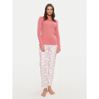 Selmark Pyjama P9373 Grau Regular Fit