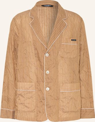 Dolce & Gabbana Sakko Regular Fit Mit Leinen beige