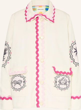 Fabienne Chapot Overjacket Melodie Mit Stickereien weiss