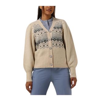 Lollys Laundry Laura Cardigan - - Knitwear - Damen - Mehrfarbig - L