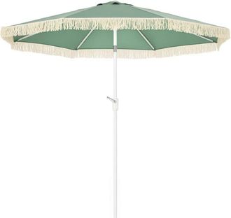 OUTSUNNY Parasol de jardin - Polyester - 265x265x245m - Vert