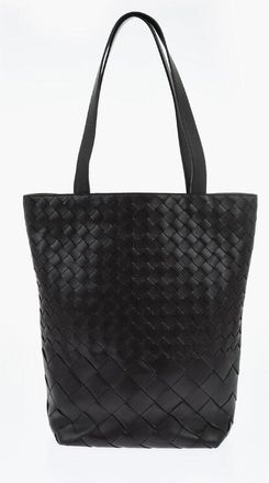 Bottega Veneta Braided Leather Maxi Tote Bag Gr&ouml;&szlig;e Unica