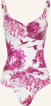 Chantelle Bügel-Badeanzug Sauvage weiss