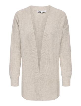 Only Damen Onlhavanna Ls Open Cardigan KNT, Pumice Stone, M
