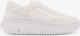 Chloé Nama low-top leather sneakers - CHLOE - gender_Woman