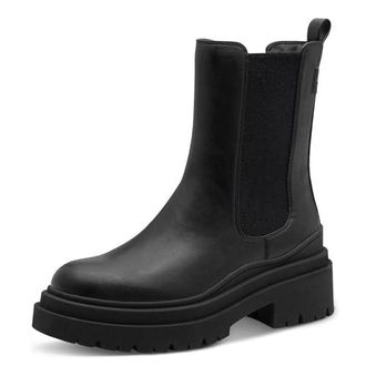 Tamaris Femme Damen Chelsea 1-25468-45 Bottine, Noir Mat, 38 EU