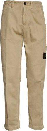 Stone Island Homme, Pantalons, Beige, Taille: W30 Straight Pantalons