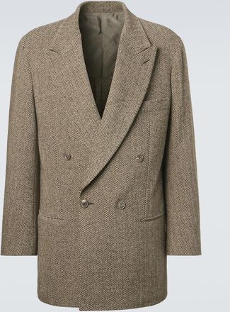 Giorgio Armani Archivio Blazer aus einem Baumwollgemisch
