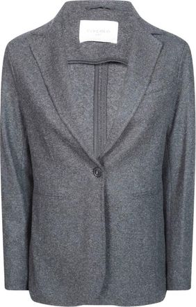 Circolo 1901 Giacca Slim Monopetto Lana e Alpaca - - Jackets - Damen - Grau - L