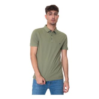 Fay Kurz&auml;rmeliges Poloshirt - - Tops - Herren - Gr&uuml;n - 3XL