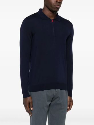Kiton Womens Fine-Knit Polo Shirt Aw25 M