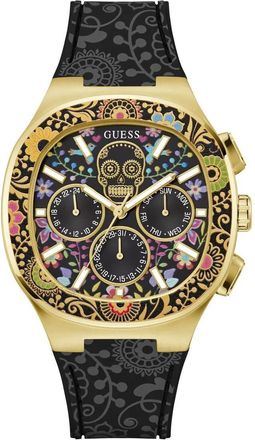 Guess Uhren - Quarz Analog Uhr Catrin - Gr. unisize - in Schwarz - f&uuml;r Damen