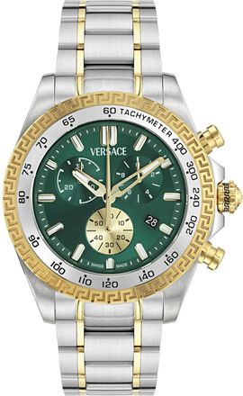 Versace Uhren - Quarz-Chronographenuhr Versace Chrono X - Gr. unisize - in Silber - f&uuml;r Damen