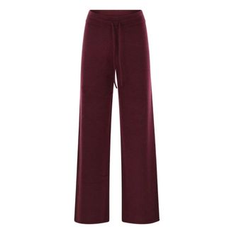 MC2 Saint Barth Femme, Pantalons, Rouge, Taille: 36 FR Cambon Wide Pantalons