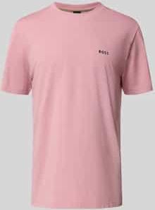 HUGO BOSS Regular Fit T-Shirt aus Baumwoll-Mix