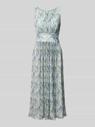 Swing Cocktailkleid mit U-Boot-Ausschnitt
