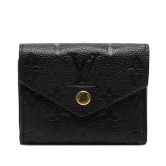 Louis Vuitton Portefeuille Victorine doccasion - Femme - Pre-owned - Noir - Taille: ONE Size