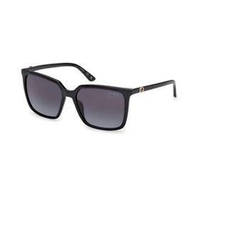 Guess Square Lunettes de soleil - Femme - Accessoires - Noir - Taille: 56 MM