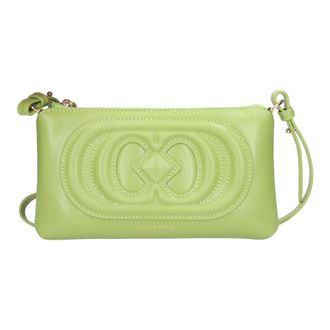 La Carrie Leder-Umh&auml;ngetasche - - Bags - Damen - Gr&uuml;n - ONE SIZE