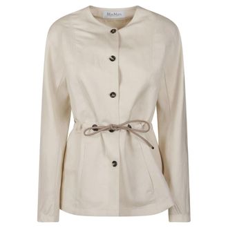 Max Mara Leichte Jacken - - Jackets - Damen - Beige - XS