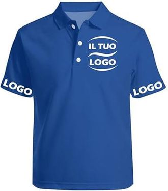 Generic Personnalisé Polos Manches Courtes Concevez Votre Propre Logo Photo Texte Personnalisable Polo Homme Femme Golf Tee Respirant Shirt De Sport Chemise T