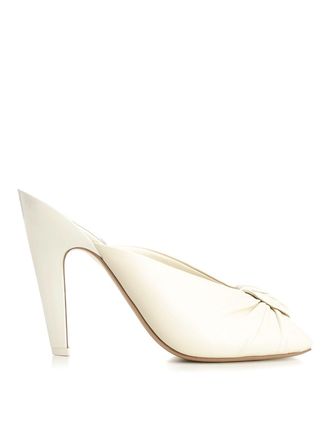 Chlo&eacute; Mules - Blanc