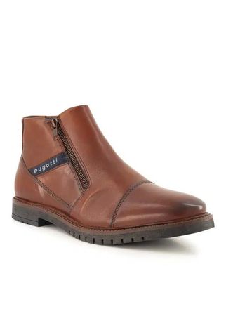 Bugatti Herren Schuhe braun Glattleder