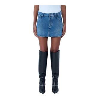 Alexander Wang Carpenter Mini-Rock - - Skirts - Damen - Blau - W25
