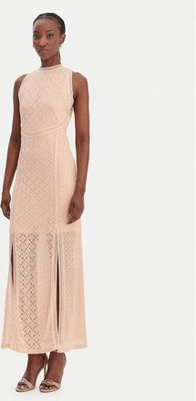 Guess Sommerkleid W6GK16 K2953 Orange Slim Fit