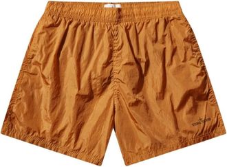Stone Island Homme, Maillots de bain, Orange, Taille: 2XL Shorts de bain mi-longs coupe ample