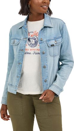 Lee Damen Legendary Rider Denim Jacket Jeansjacke, Sturm, L