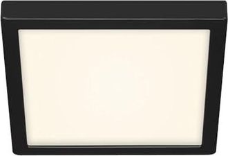 Briloner Leuchten - LED Deckenleuchte, Deckenlampe, 21 Watt, 2.000 Lumen, 4.000 Kelvin, Schwarz-Wei&szlig;, 300x300x32mm (LxBxH)