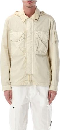 C.P. Company C.p. Company, Homme, Vestes, Beige, Taille: XL Light Vestes