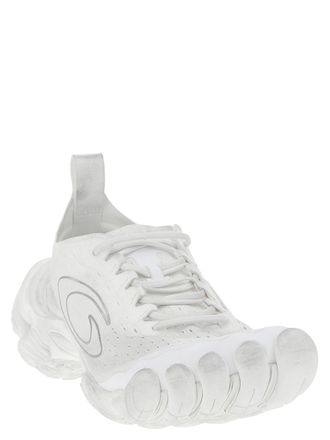 Balenciaga Mens White Polyester Athletic Sneakers