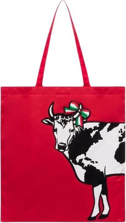 Moschino Femme, Sacs, Multicolore, Taille: ONE Size Printed Tote Archive Cow