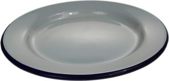 Falcon Enamelware Falcon 45022 Speiseteller, 22 cm, Wei&szlig;