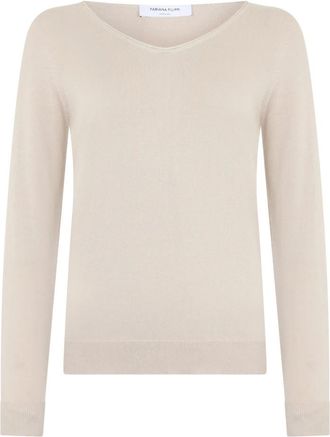 Fabiana Filippi Femme, Pulls, Beige, Taille: 36 FR Maille Ras du Cou