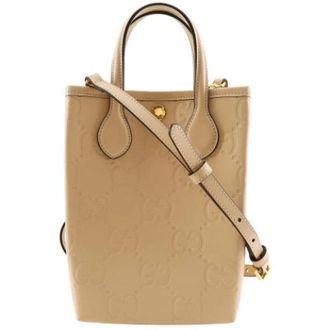 Gucci Pre-owned Leder gucci-taschen - - Pre-owned - Damen - Beige - ONE SIZE