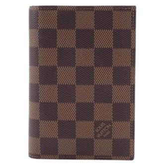 Louis Vuitton unisex, Pre-owned, Brun, Taille: ONE Size Prot&egrave;ge-passeport Pre-owned