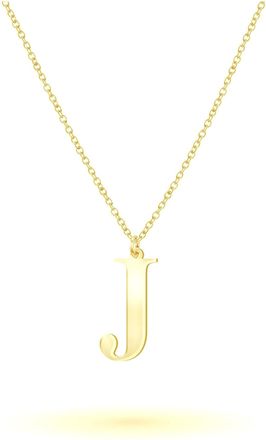 Beka & Bell BEKA&BELL Anhänger mit Kette 925-Sterling Silber vergoldet Glänzend 45cm