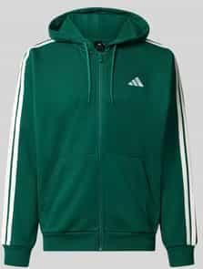adidas Regular Fit Sweatjacke aus Baumwoll-Mix